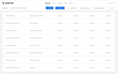 Self-Service Analytics Tools - Sisense